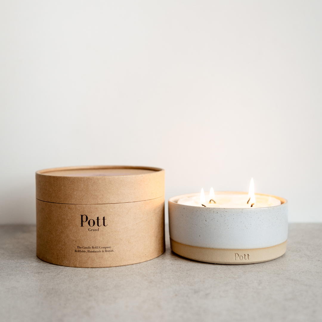 The Orangery Scent in Grand Speckle Pott – pottcandles